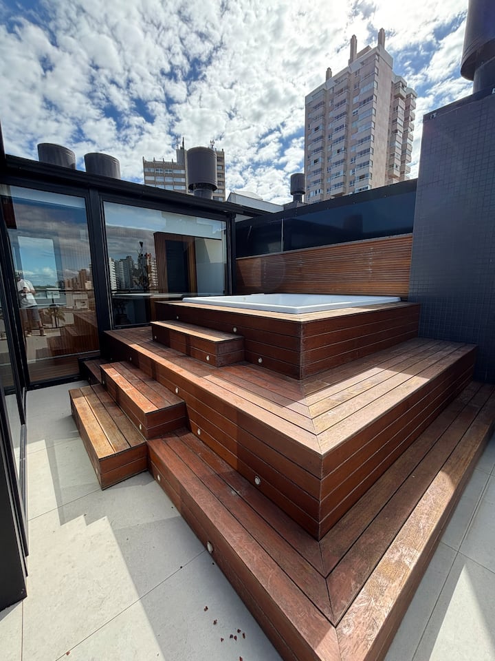 Cobertura De Luxo Com Vista Maravilhosa! - ブラジル トレス