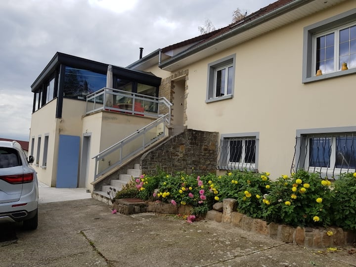 Gîte Lumineux Avec Vue Imprenable Sur La Campagne - Somme