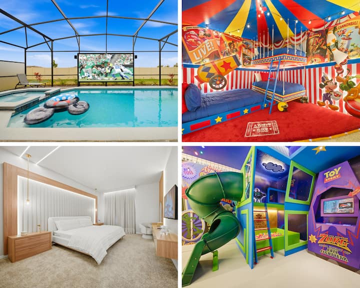 2026 Themed New 10 Bedrooms At Windsor Cay - Clermont, FL