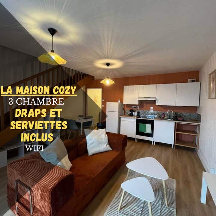 Maison Cosy Rénovée à Seulement 10 Min De L’océan - Langueux