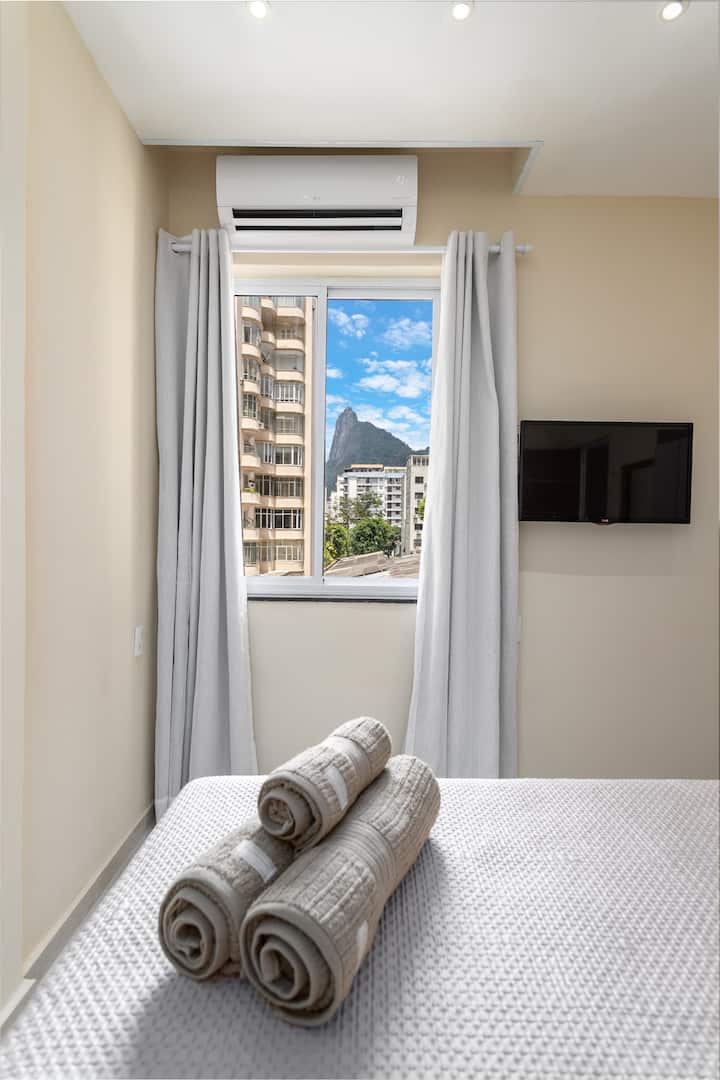 Abraço Carioca: Vista Do Cristo Redentor, Com 58m2 - Río de Janeiro