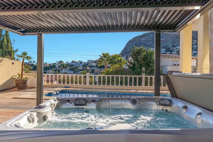 Villa 200m From The Beach, Jacuzzi, Pool, Bbq - Calp