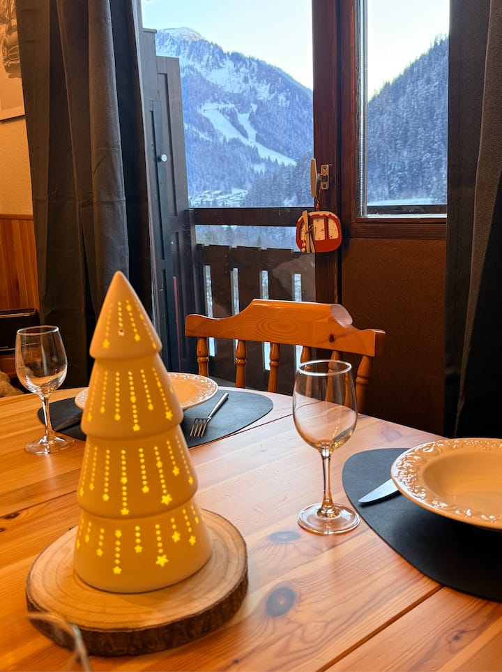 Duplex Alpin Avec Vue, Calme, Accès Centre à Pied - Châtel