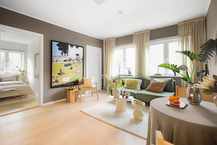 Modern 4br Flat At Grünerløkka, 1 Min Walk To Tram - Oslo