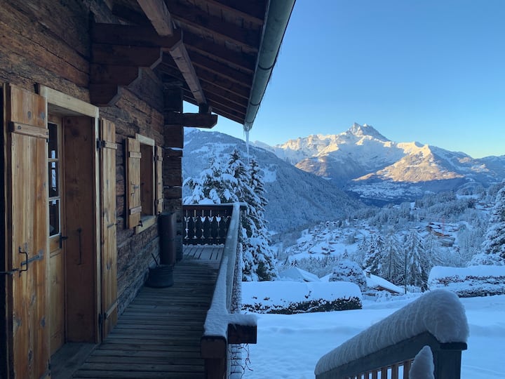 Chalet Jodeli à 200m Des Pistes - Gryon