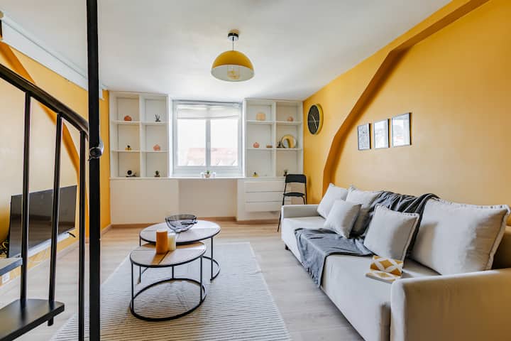 Cocon Villiers - Proche Paris&disney - Canapé Lit - Noisy-le-Grand