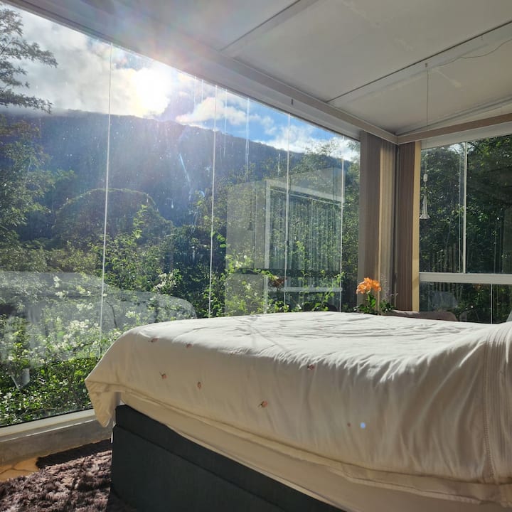 Panoramic Glass Refuge: Pedra Grande Immersion - Atibaia