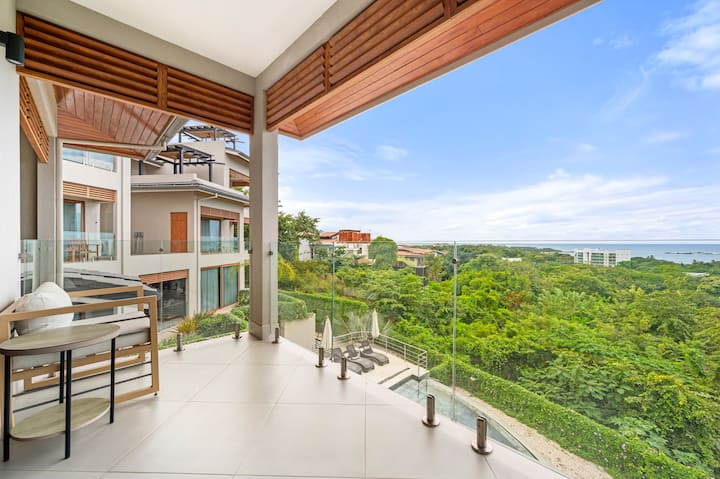 Panaromic Oceanview Luxury 3br Private Rooftop - Tamarindo