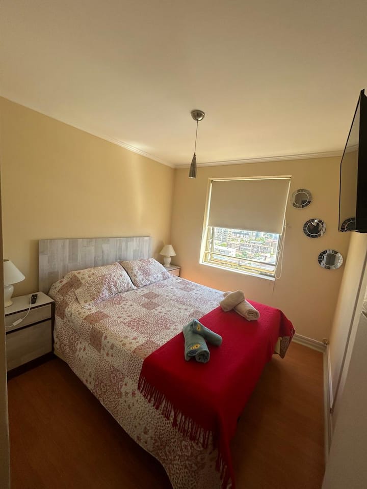 Habitación Doble En Barrio Privilegiado 1 - Viña del Mar