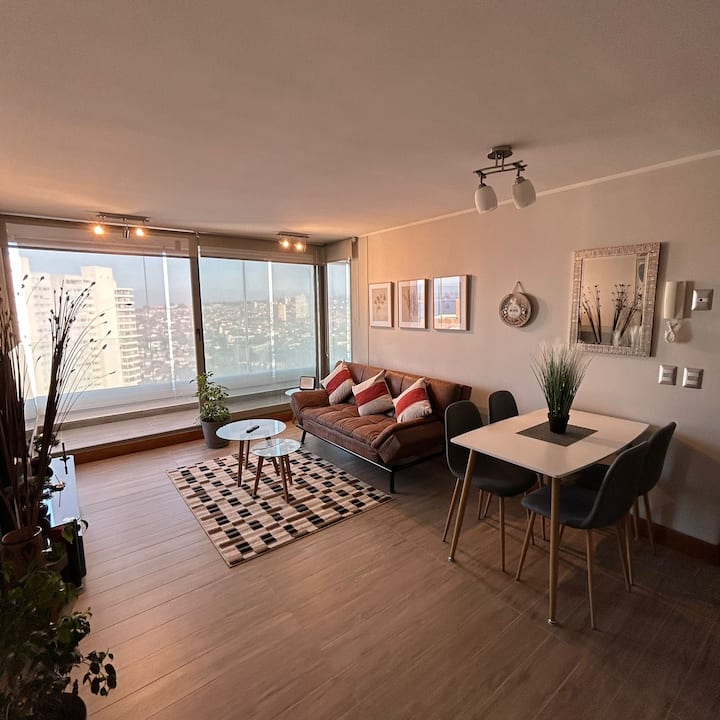 Fabuloso Depto. Vista Panorámica Al Mar Y Concon - Concón