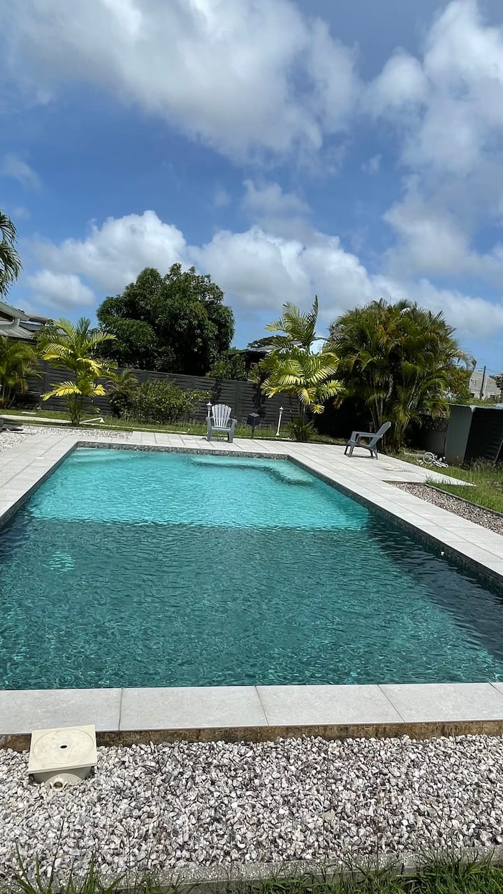 T3 Moderne Avec Piscine-proche Family Plaza - Guyane française