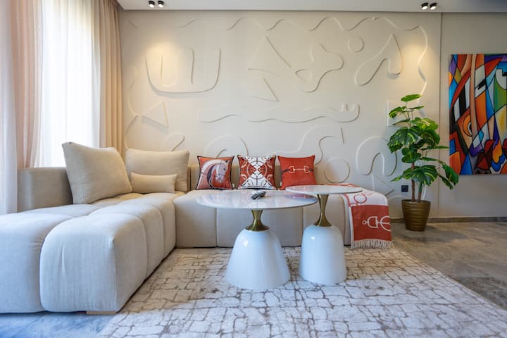Luxueux Studio, Grande Terrasse, Maarif Centre - Casablanca