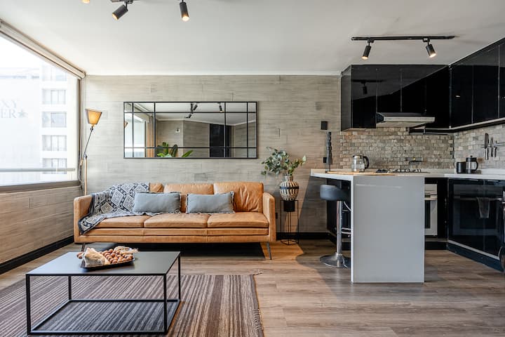 Loft Moderno Bellas Artes / Zona Lastarria Minimal - Chile