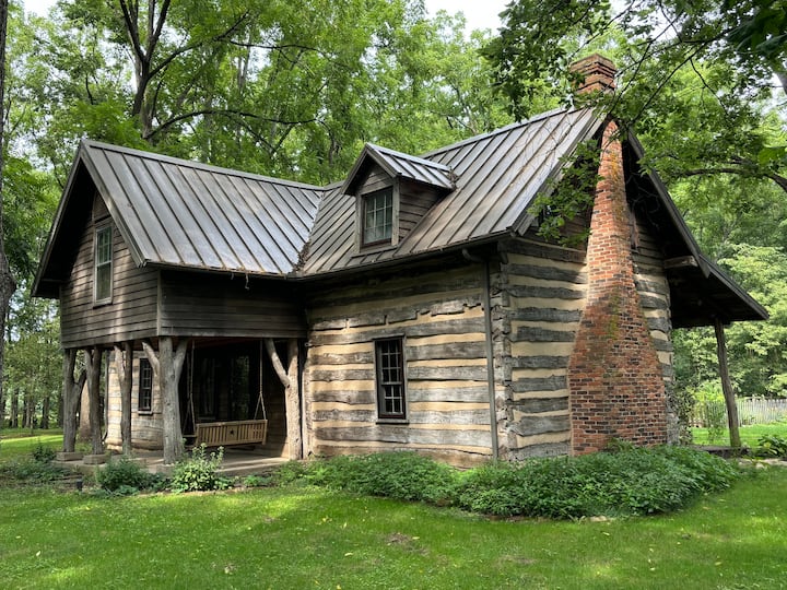 Historic Piatt Cabin - 4 Bedroom - Mad River Moutain, OH