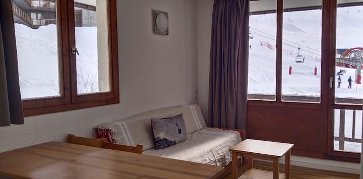 Tignes 2100 Pied Des Pistes 2* Wifi - 6 Couchages - Val Claret