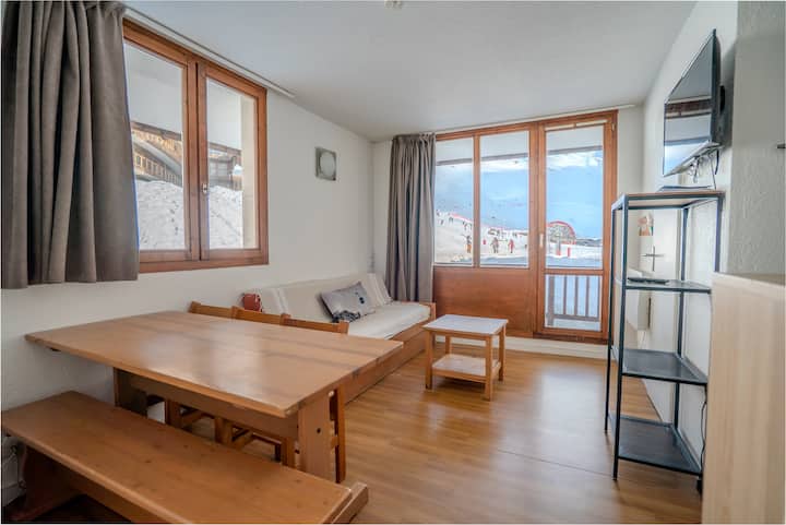 Tignes 2100 Pied Des Pistes 2* Wifi - 6 Couchages - Tignes