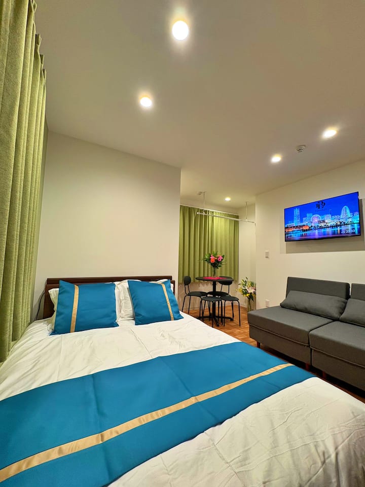 Boutique Apt | Sakuragicho 9 Min | W/d | Sleeps 4 - Yokohama