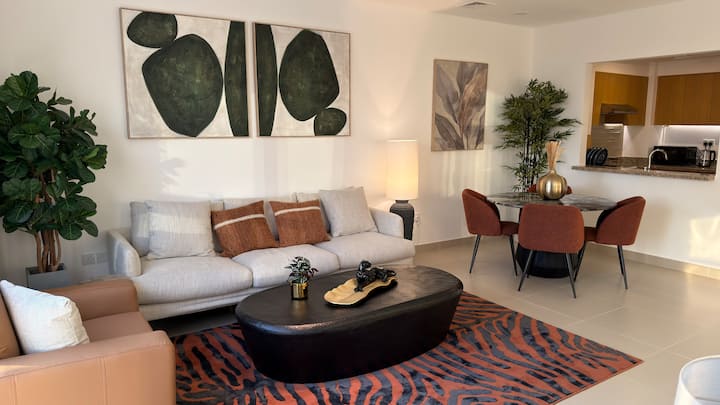 New High Floor 1br, Stylish Decor & City Views - Dubái