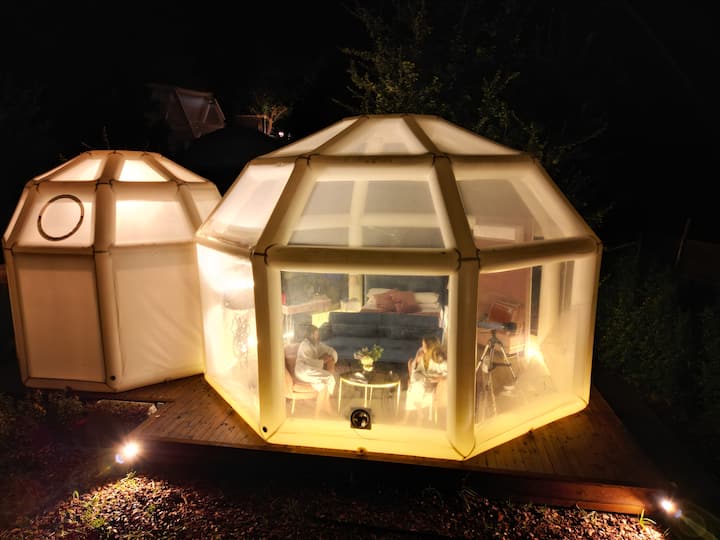 Bubble Glamping Sicily Moonlight Bubble Suite - Nicolosi