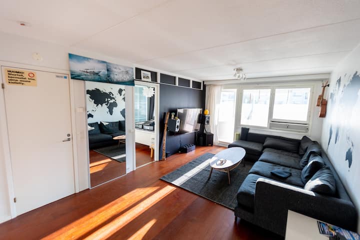 Cozy Two Bedroom Appartement With Sauna - オウル