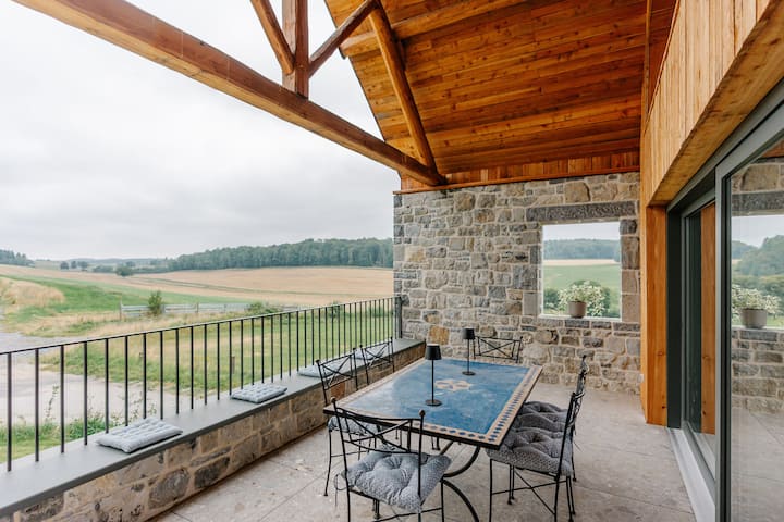 La Ferme D'auwez - Grand Horizon - Gîte 10 Pers. - Ciney