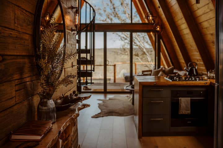 A-Rahmen-Blockhütte für zwei • Luxus in der Wildnis - Landgasthöfe zur ...