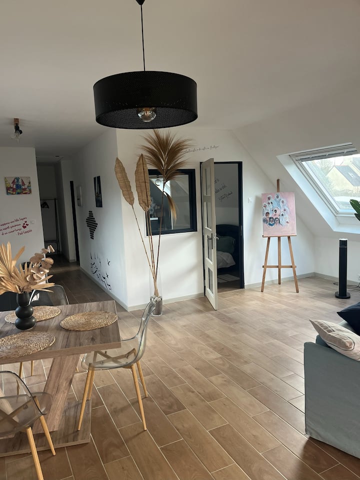 Appartement Rose Et Violette - Porspoder