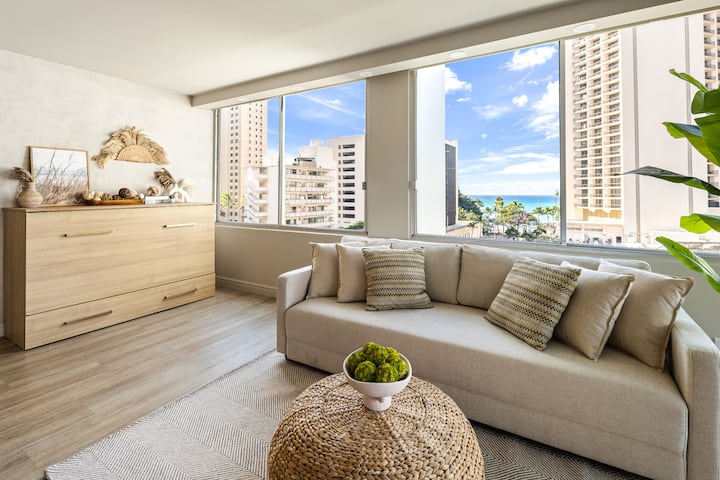 Waikiki Ocean View Retreat – Close To The Beach - Lanikai Beach