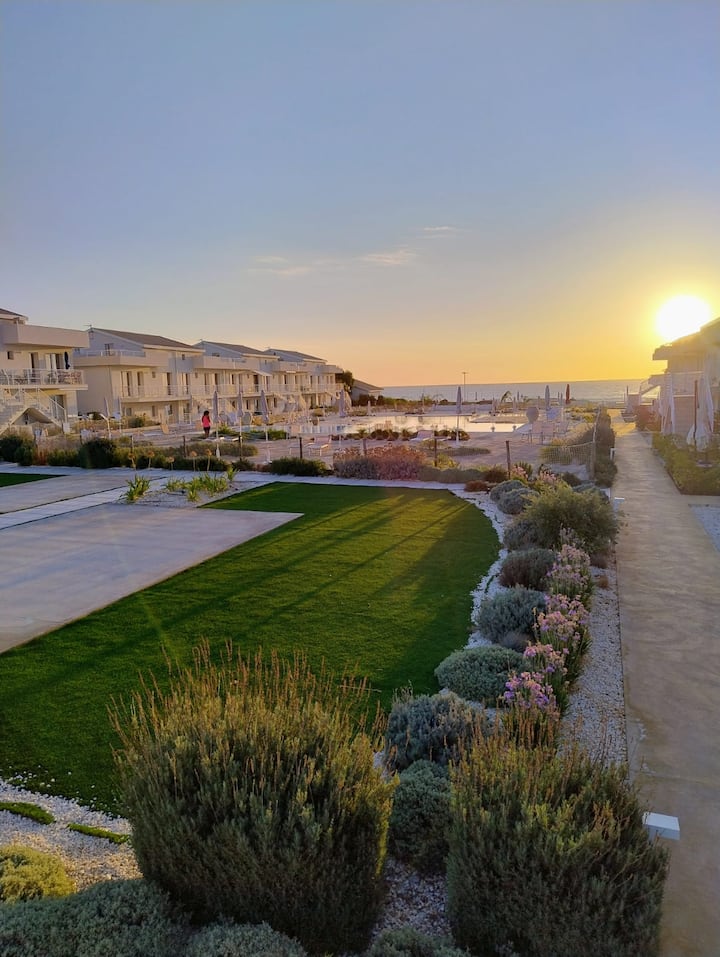 Villa I 2 Mari: Vista Panoramica Mare E Giardino - Marzamemi