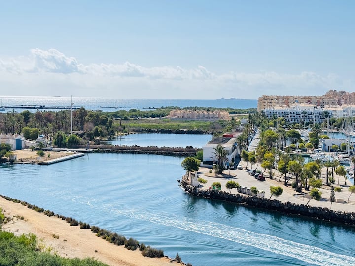 Lmha33, Los Miradores, 2 Bed, 2 Bathroom, Sea View - La Manga del Mar Menor