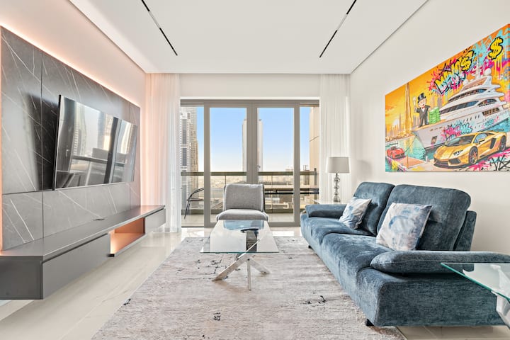 First Class | 1br | Walk To Dubai Mall | Luxe Stay - 