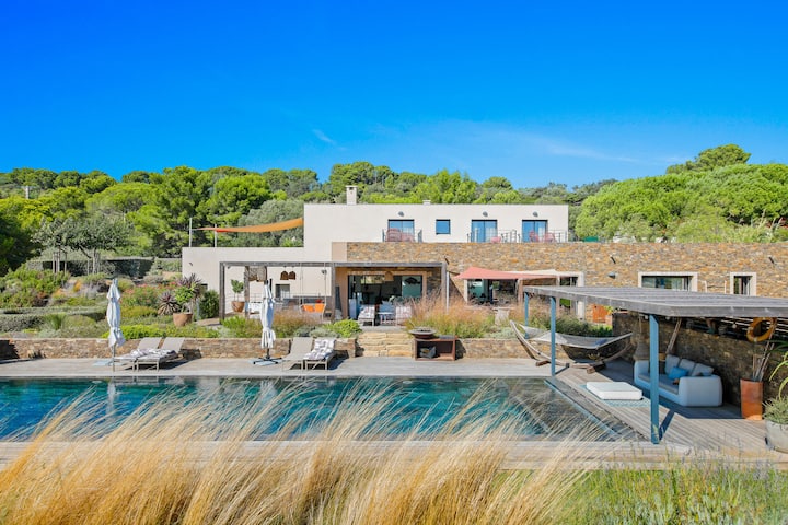 L'île Du Pradeau - Confort & Design En Bord De Mer - Porquerolles