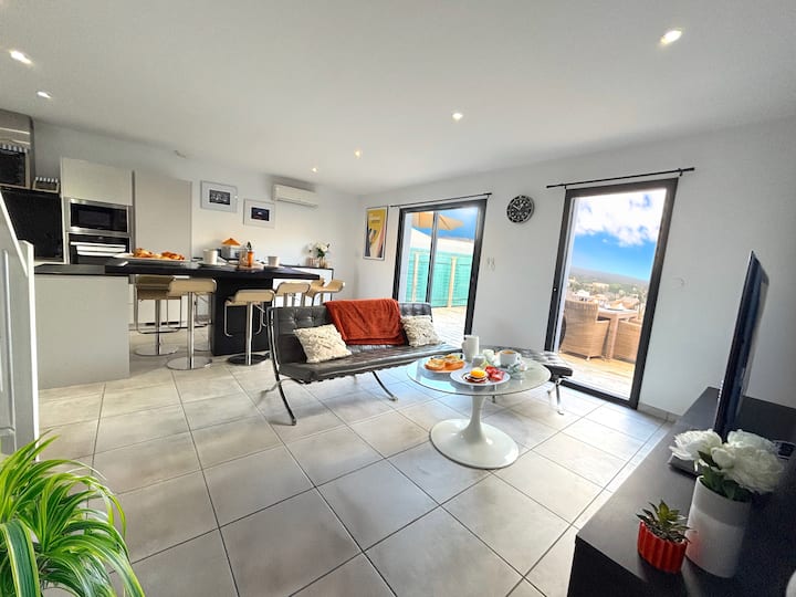 Villa Eole｜2 Chambres｜jardin｜garage ｜Bord De Mer - Le Barcarès