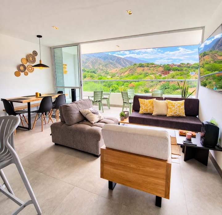 Resort Privado+vista Natural A 5 Min Del Parque - Santa Fe de Antioquia