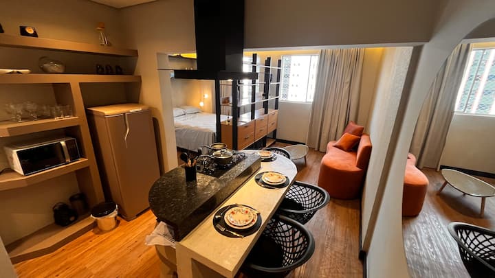 Studio Design In Downtown - Piracicaba