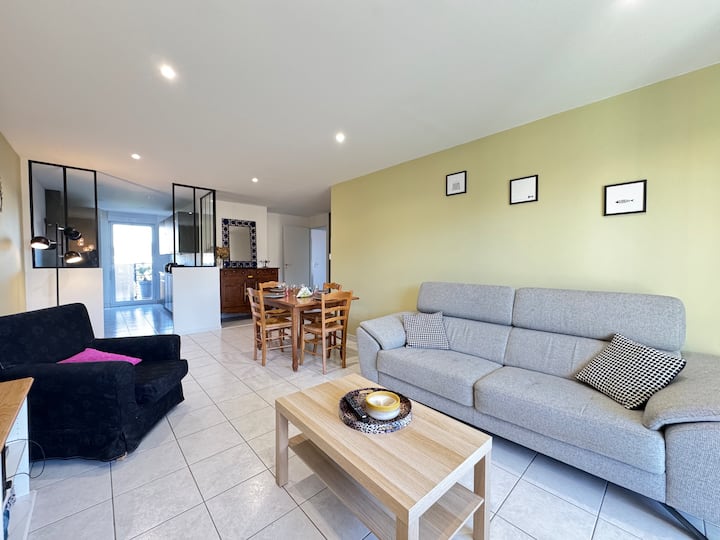 Le Bignon - Wifi, Tv, 4 Personnes, 1 Min Du Tram - Orvault