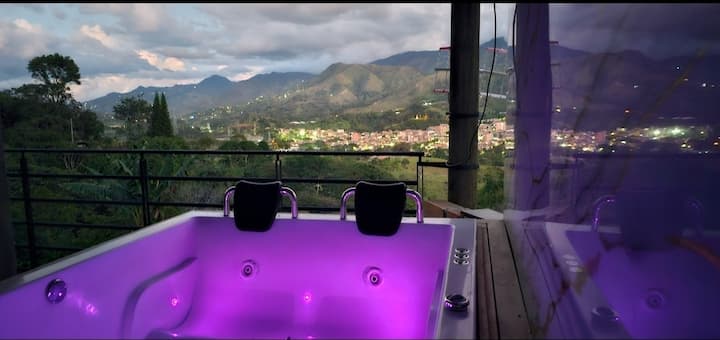 Casa Y Jacuzzi Con Gran Vista - Barbosa