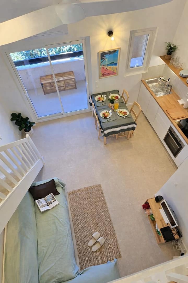 Casa Simone - Cosy, à 5min De La Plage + Parking - Saint-Cyr-sur-Mer