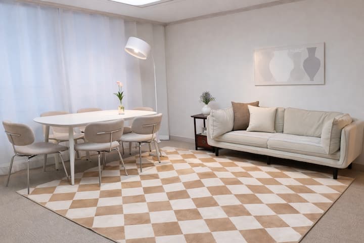 한옥마을 도보6~7분#무료주차#호텔침구#가족,친구,연인,감성숙소#최대5인 - Jeonju-si