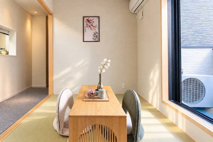 5 Min- Namba｜kix｜japanese Style｜3b 2r 6ppl｜45㎡ ｜B - Osaka