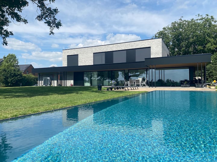 Villa Design Avec Piscine & Vue Dégagée - Verviers