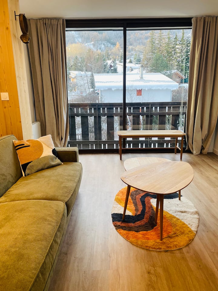 Séjour Ski Idéal : Logement Rénové 200m Pistes - Le Monêtier-les-Bains