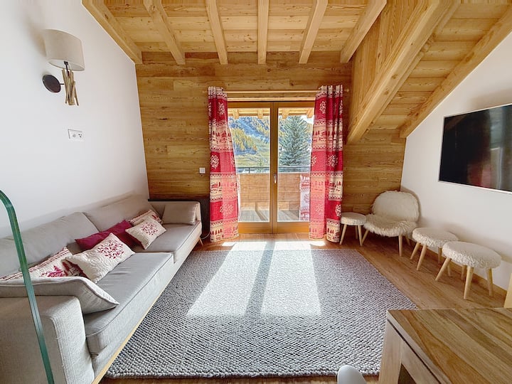 Le Sommet Du Loup •Duplex 82m2 • 7p•garage Skiroom - Sestriere