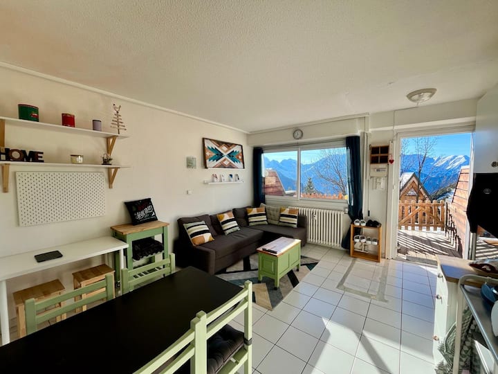 Sublime T2 Pour 4 Avec Terrasse Alpe D'huez - L'Alpe d'Huez