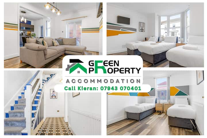 Contractors, Tv's, Wifi, Parking, Sleep 12, 3 Bath - Guernsey