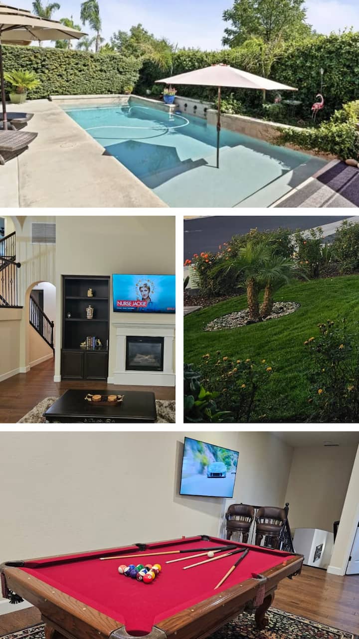 Urban Comfort: Home W/ Game Room & Backyard Oasis - 클로비스