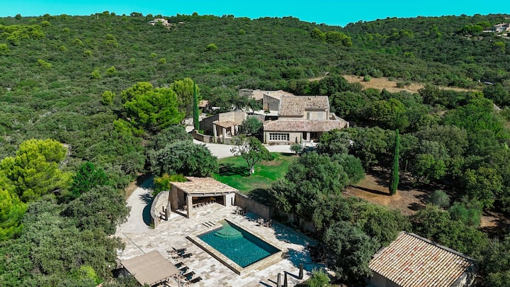 Hameau En Pierre Avec Piscine Près De Gordes - Gordes