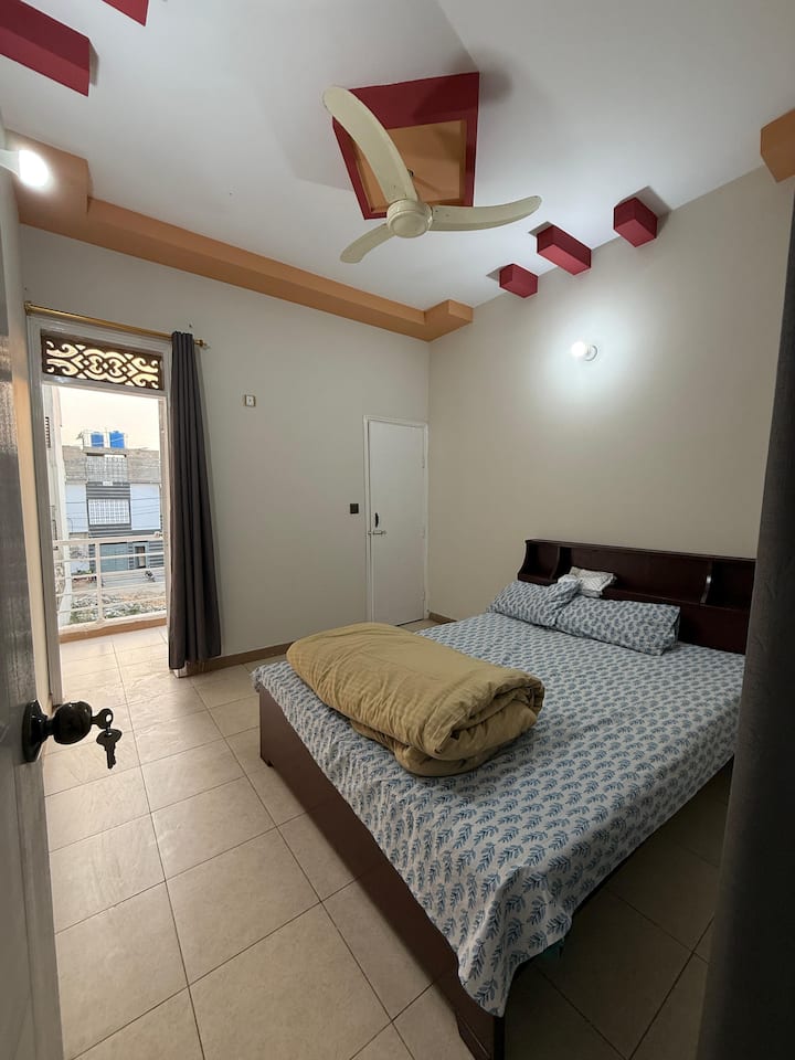 2 Bed Apartment In Boundary Walled Society. - Karachi