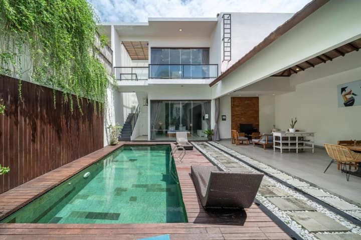 Modern Tropical 2br Villa |Pool & Garden|-seminyak - Seminyak