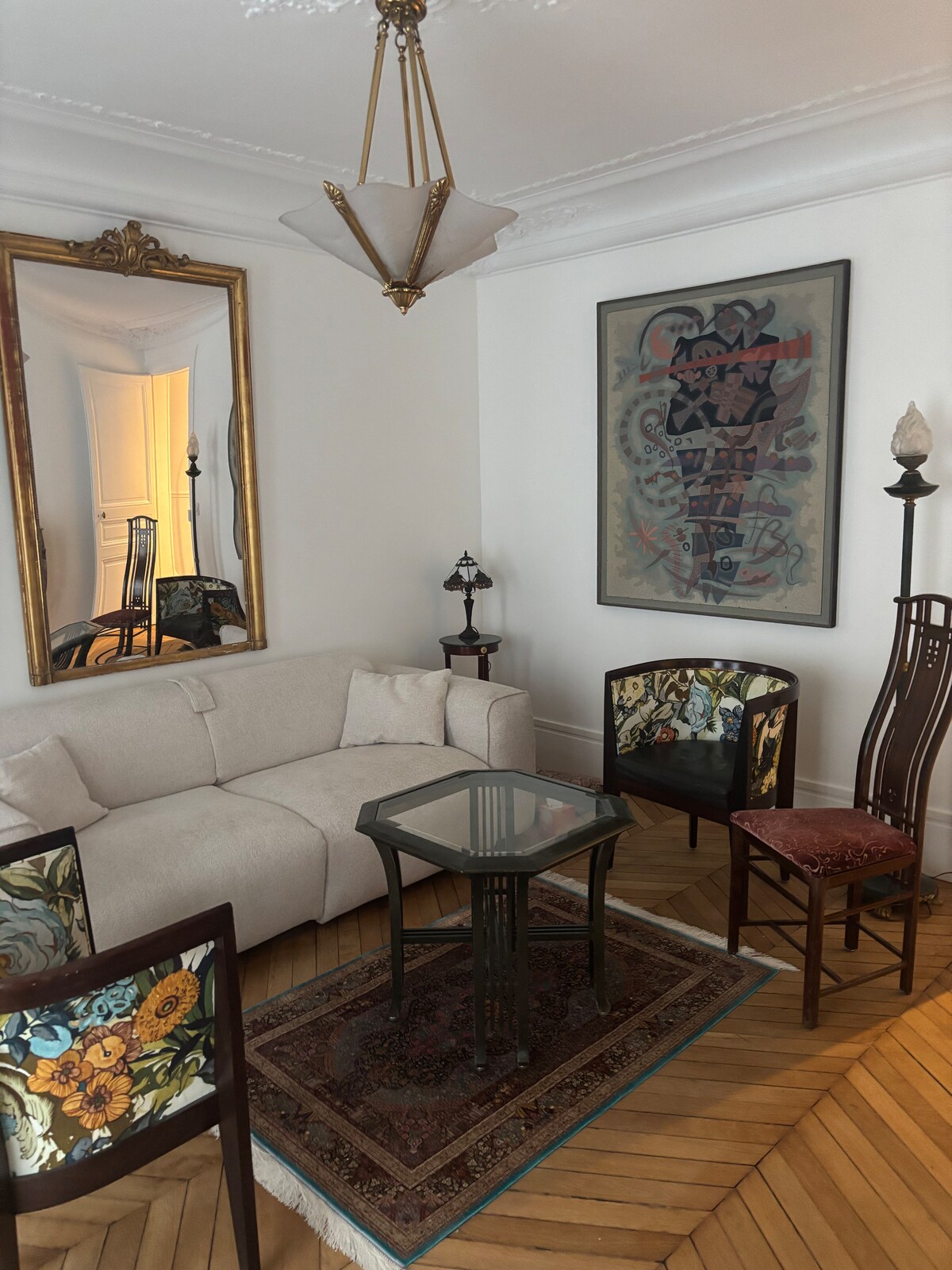 5to, Sorbonne-Luxemburgo, encantador 3 habitaciones Art Deco ...